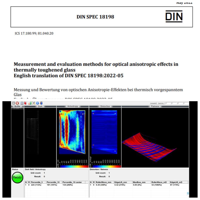 GLASS INSPECTOR 4D ANALIZA Y EVALÚA EL VIDRIO TEMPLADO BAJO LA NORMA ...